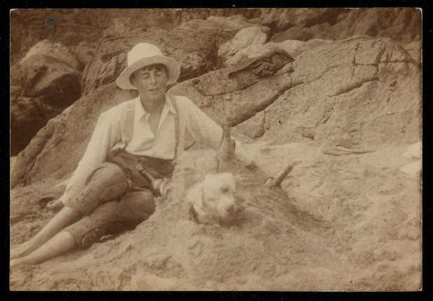 Bonhams : Henry Scott Tuke, RA, RWS (British, 1858-1929) Expectant