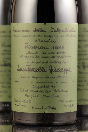 Bonhams : Amarone della Valpolicella Classico Riserva 1995, Giuseppe ...