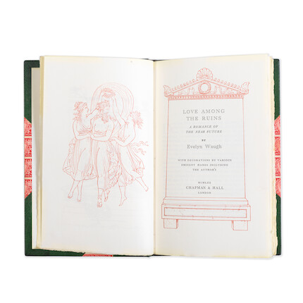 Bonhams : WAUGH (EVELYN) Love Among the Ruins. A Romance of the Near Future... With decorations ...