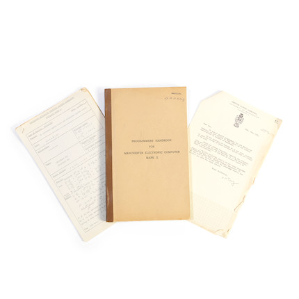 Bonhams : TURING (ALAN) Programmers' Handbook for Manchester Electronic ...