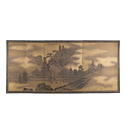 Bonhams : ANONYMOUS Chinese Landscape Edo period (1615-1968), 19th ...