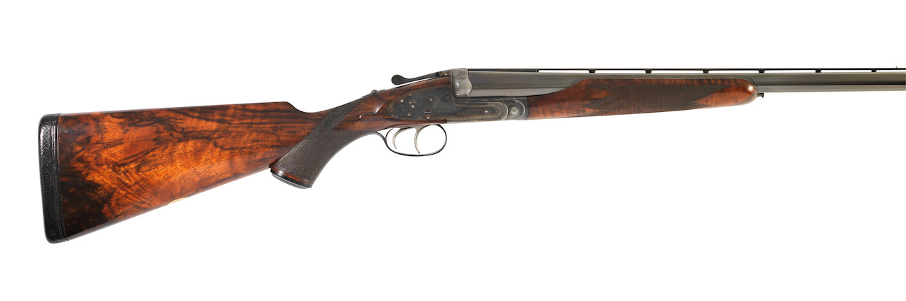 Bonhams : A fine 12-bore self-opening sidelock ejector trap gun by J ...