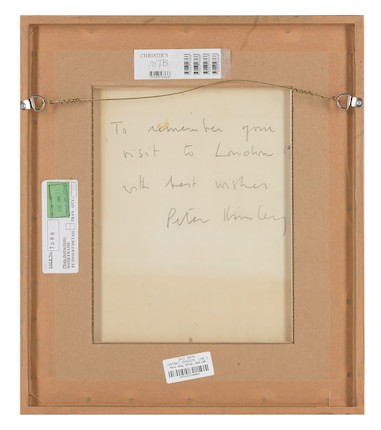 Bonhams : Peter Kinley (British, 1926-1988) Study for Interior