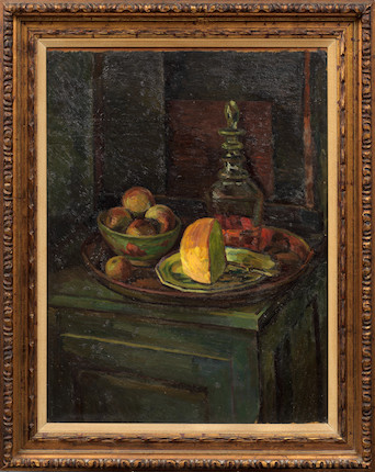 Bonhams : Duncan Grant (British, 1885-1978) Still life with Apples and ...