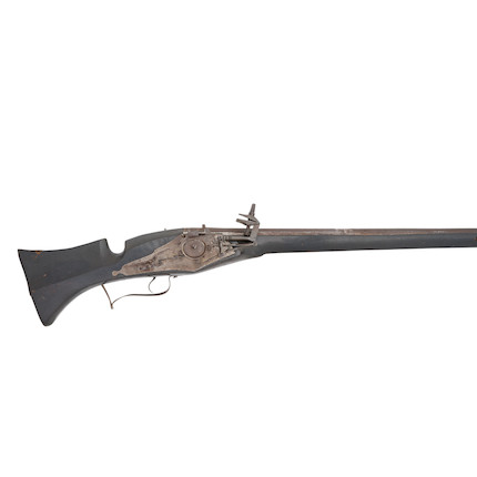 Bonhams : A German 10-Bore Wheel-Lock Musket