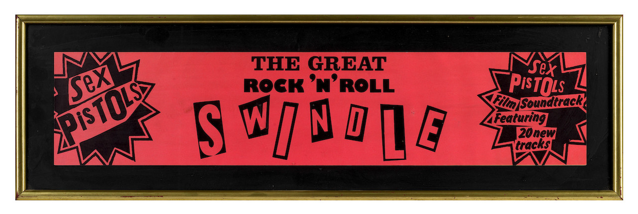 Bonhams Sex Pistols An Anarchy In The Uk Newspaper And The Great Rock N Roll Swindle 