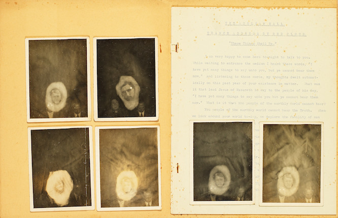 Bonhams : PSYCHIC PHOTOGRAPHY AND SPIRITUALISM FALCONER (CRAIG AND ...