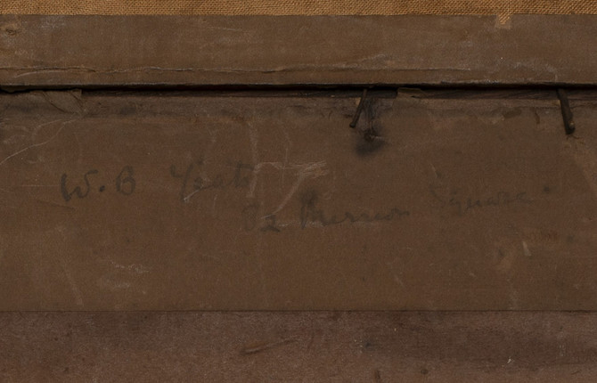 Bonhams : Lily Yeats (Irish, 1866-1949) Fisa Playing His Harp, after a ...