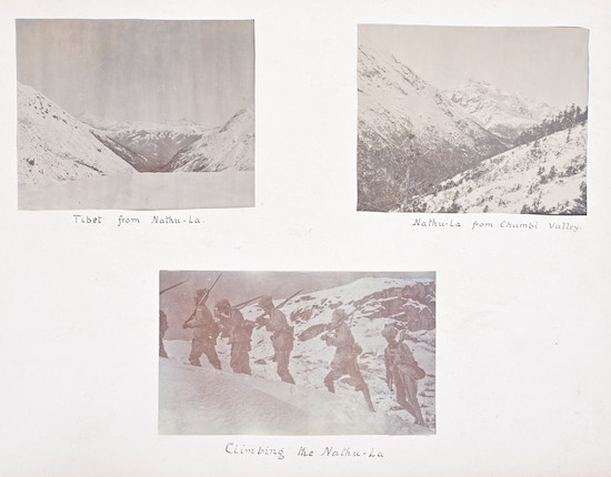 Bonhams : YOUNGHUSBAND EXPEDITION 'Photographs of Tibet 1904', compiled ...