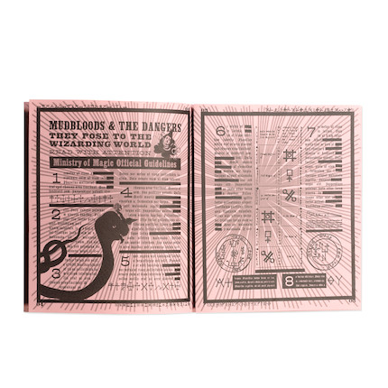 Bonhams : Harry Potter A Prop Propaganda Pamphlet From Harry Potter And ...