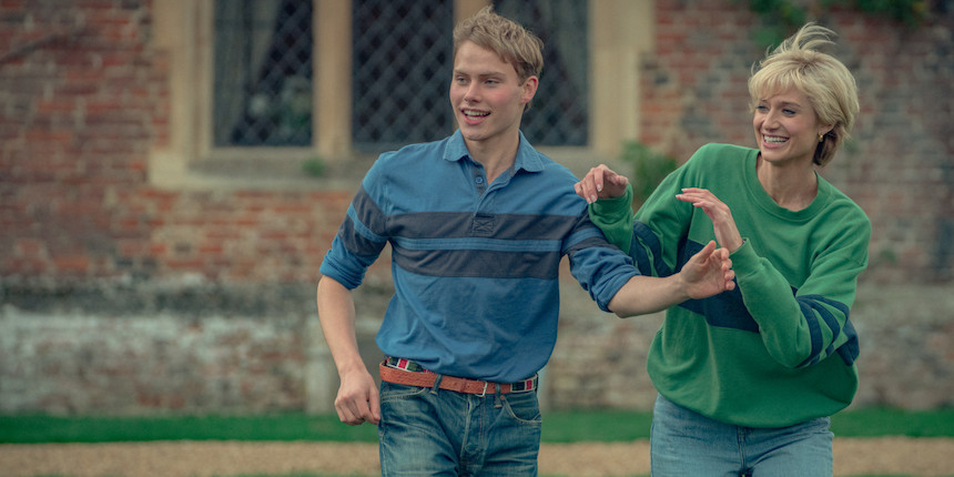 Bonhams : Elizabeth Debicki (as Princess Diana) A jumper and jeans ...