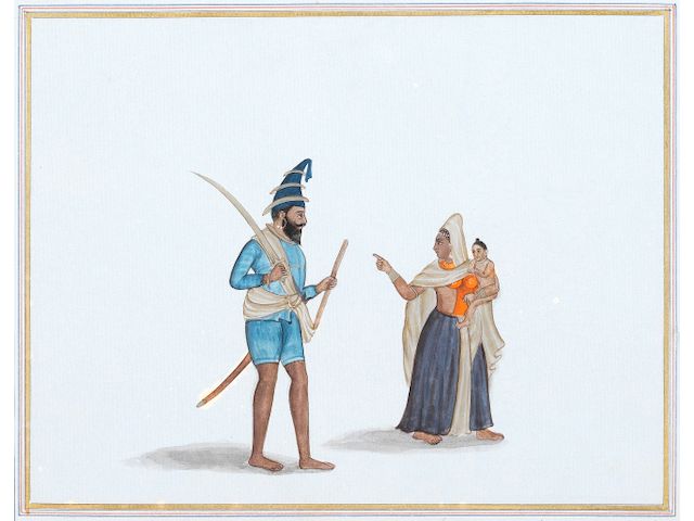 Puratan Sikh art - POLITICS | LIFESTYLE - SIKH SANGAT