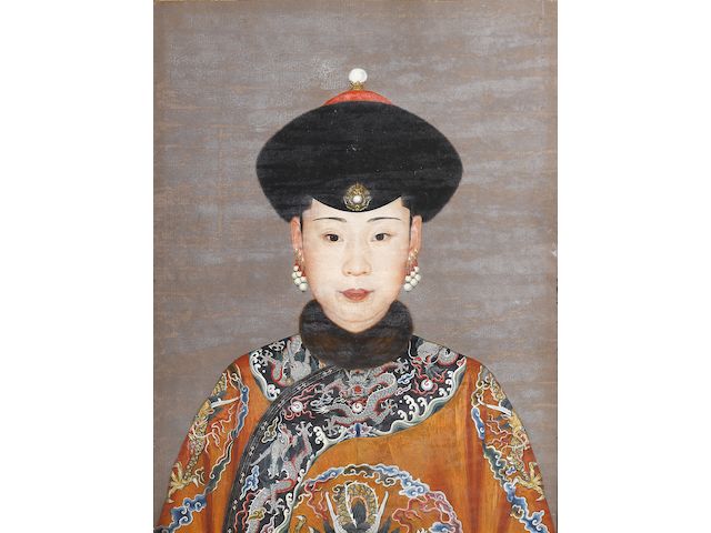 Bonhams : Prized Portrait of Consort Chunhui Sold for Almost HK$40 million