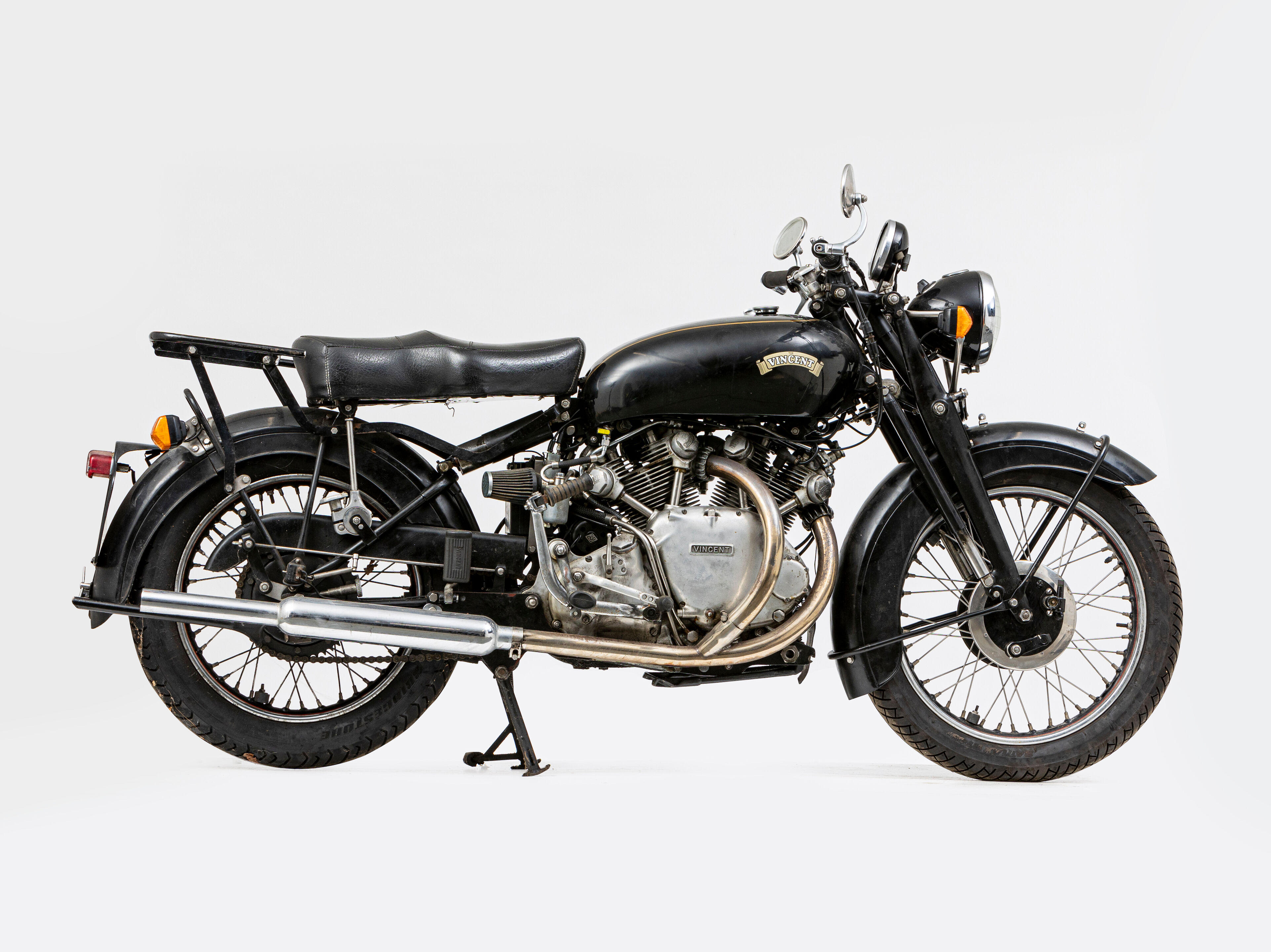 Bonhams Cars : Property of a deceased's estate, c.1949 Vincent 998cc Series-C 'Rapide' Frame no ...