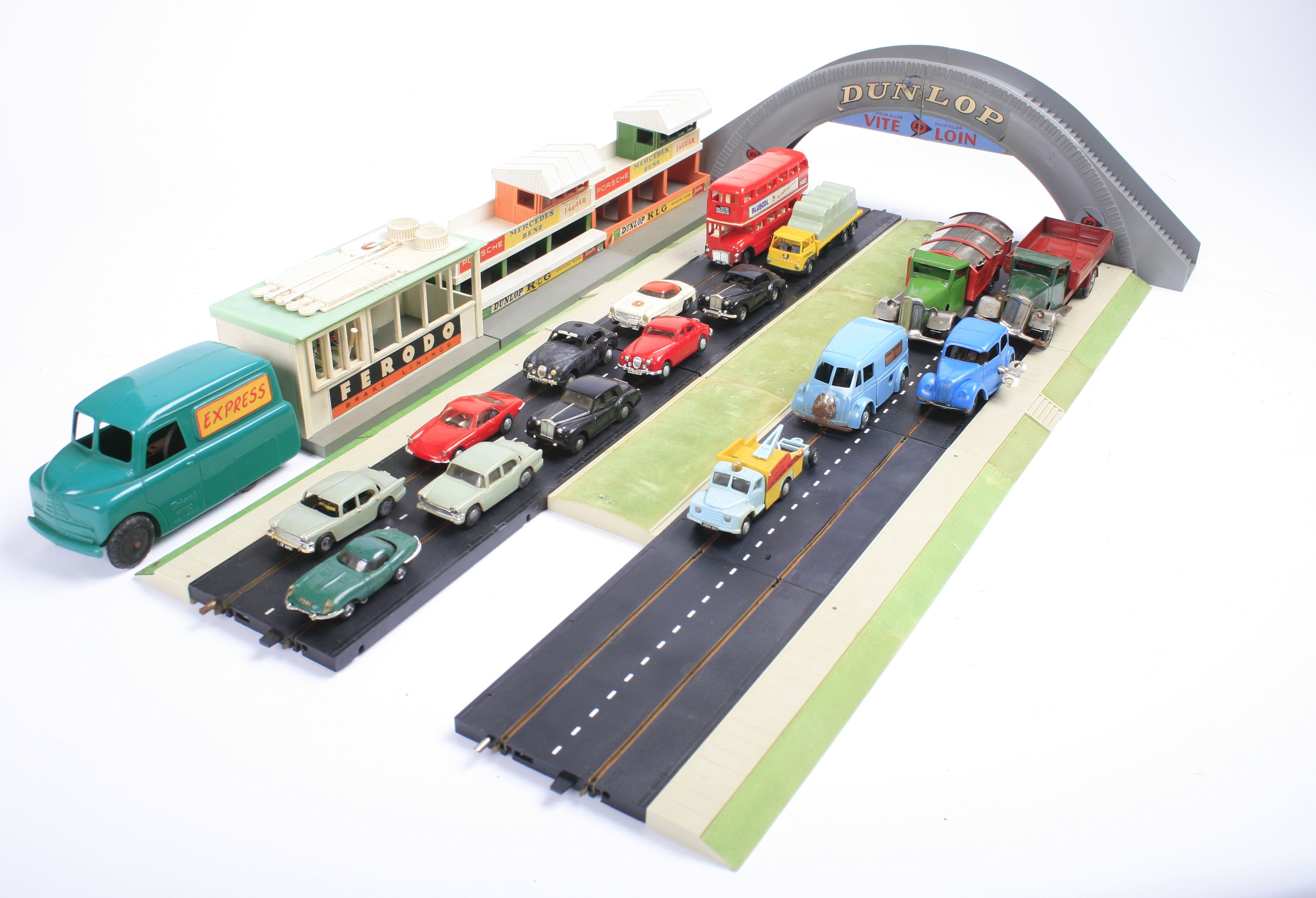 Bonhams Cars : A collection of boxed Tri-ang Minic Motorways toys, ((Qty))