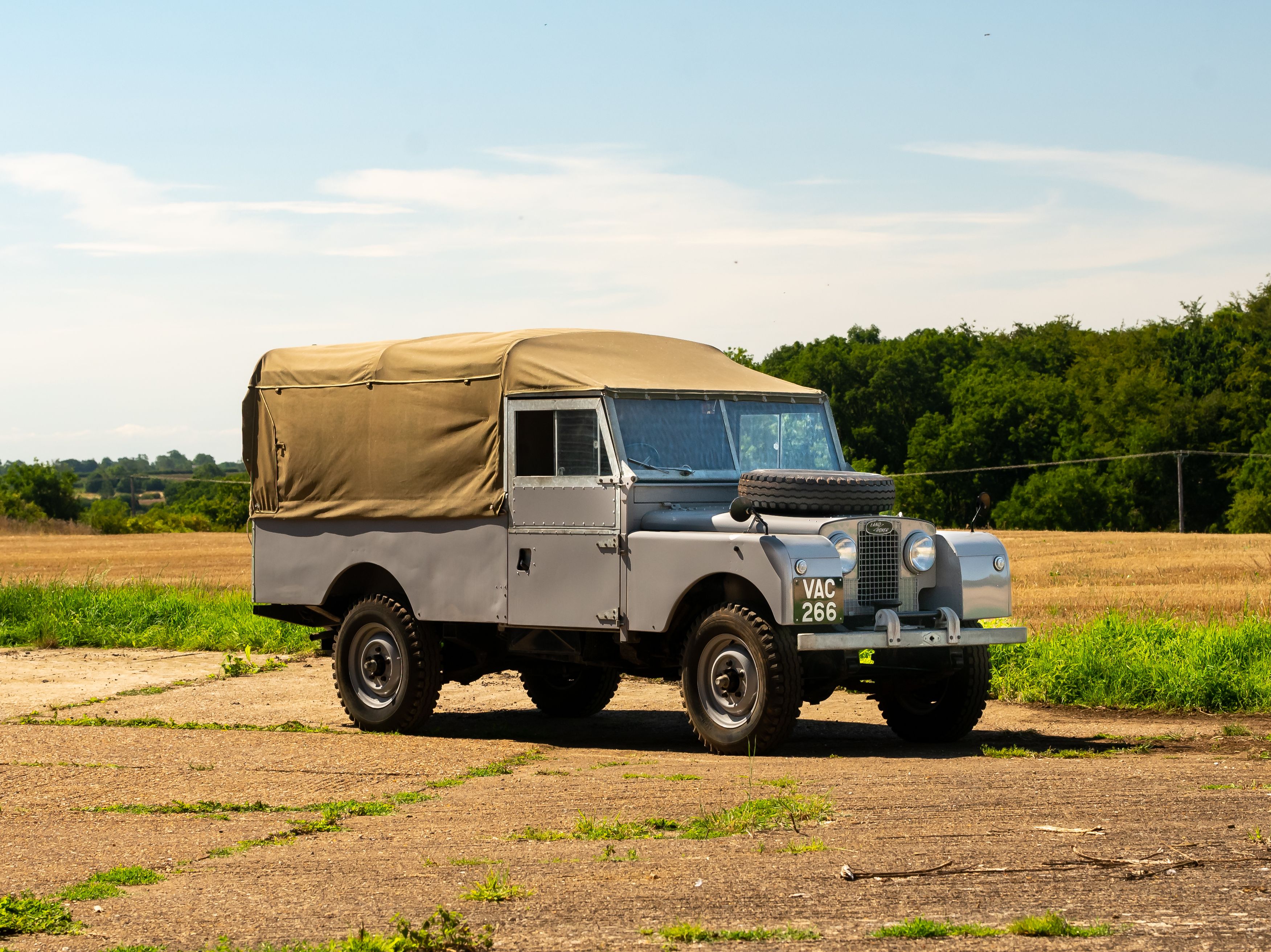 Bonhams Cars : 1956 Land Rover Series I 109" Diesel Prototype Chassis ...