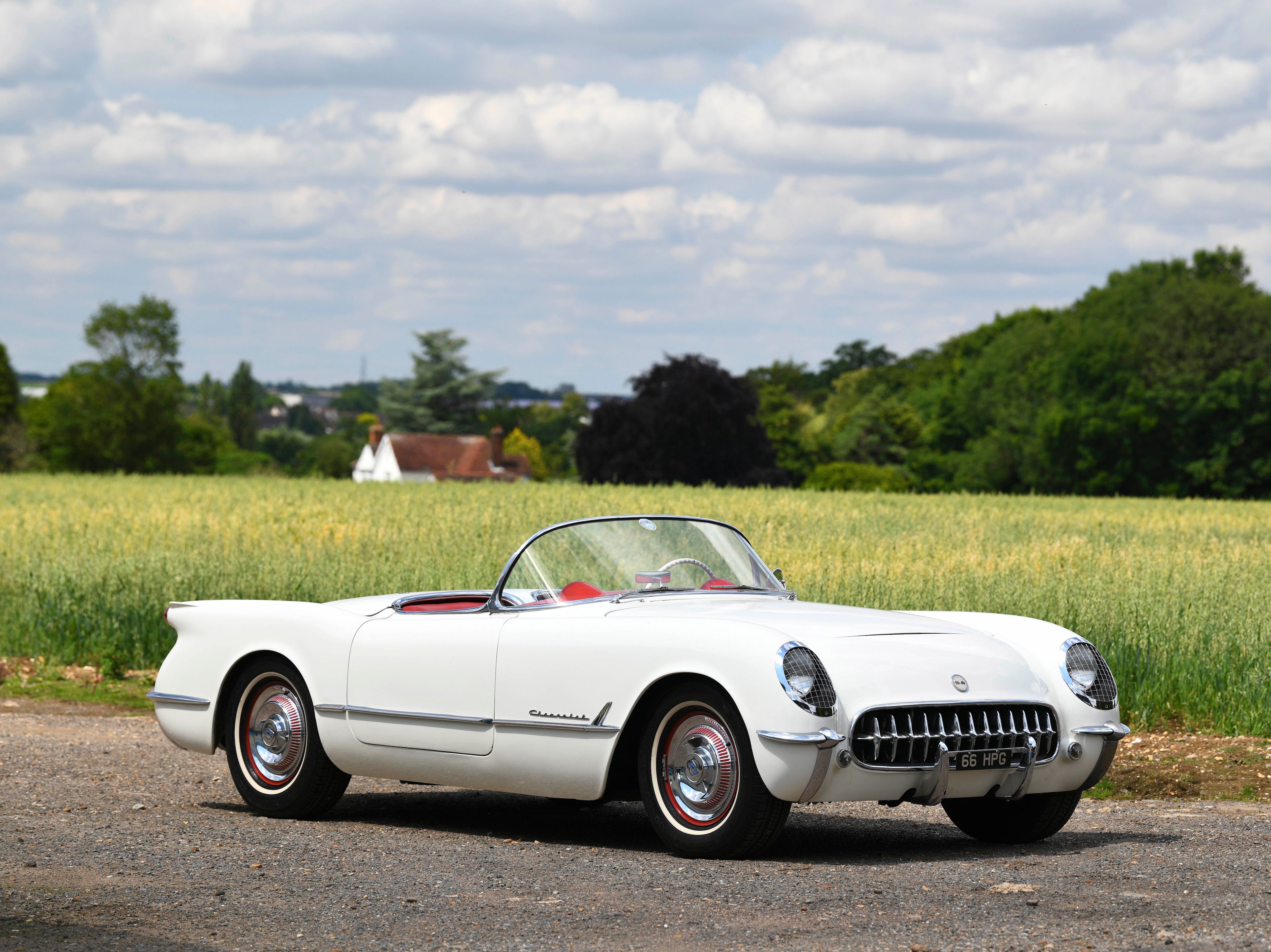 Bonhams Cars : 1954 Chevrolet Corvette Convertible with Hardtop Chassis ...