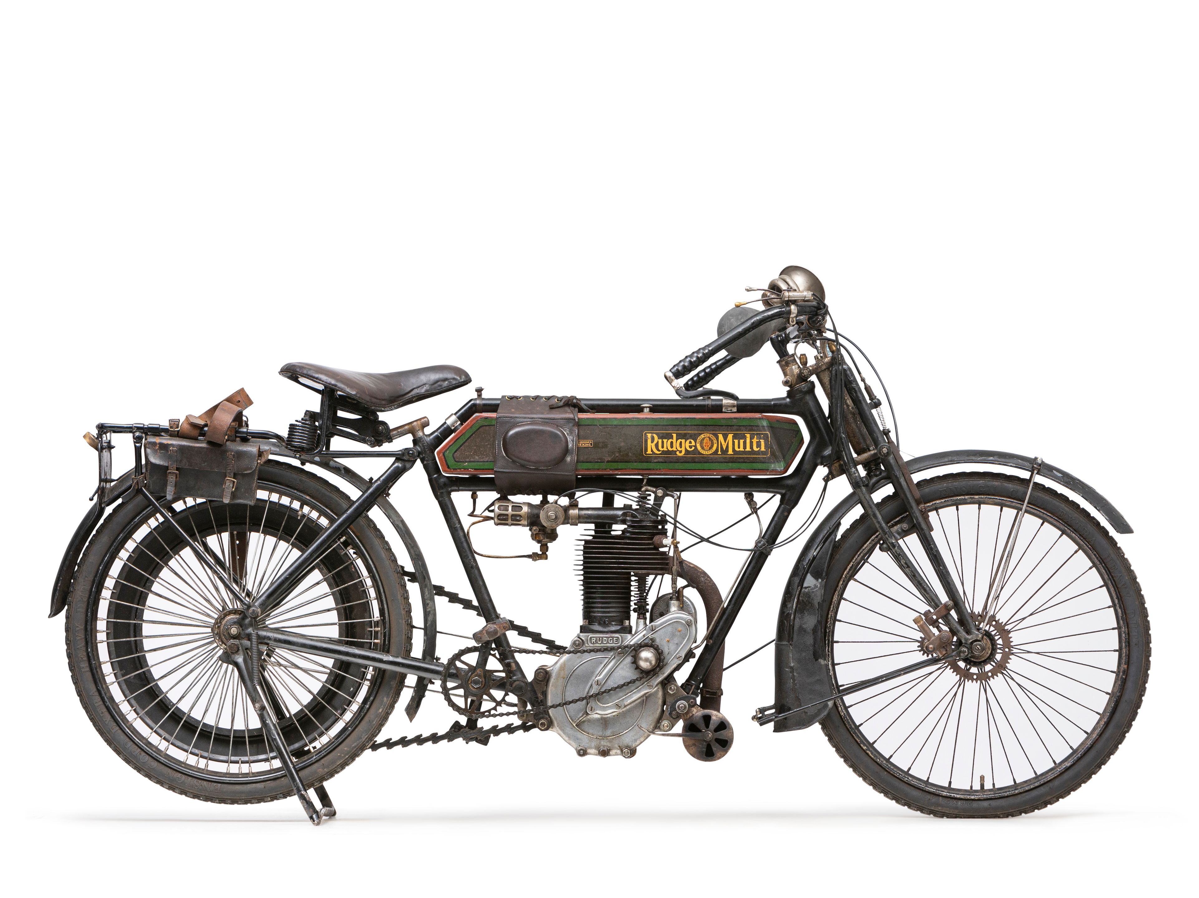 Bonhams Cars : 1912 Rudge 499cc Multi TT Frame no. 651258 Engine no. 3616