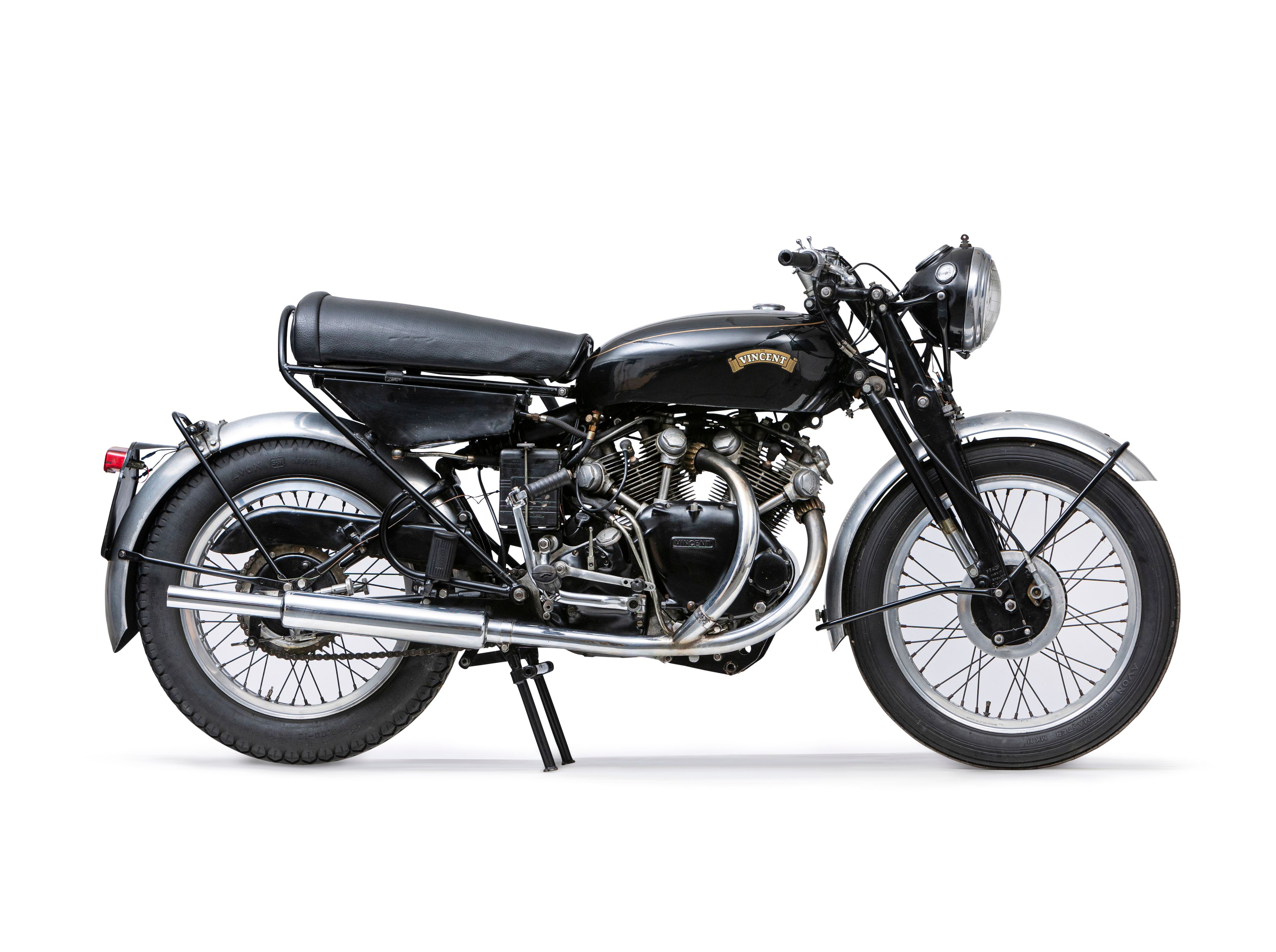 Bonhams Cars : 1955 Vincent 998cc Series-D Black Shadow Frame no ...