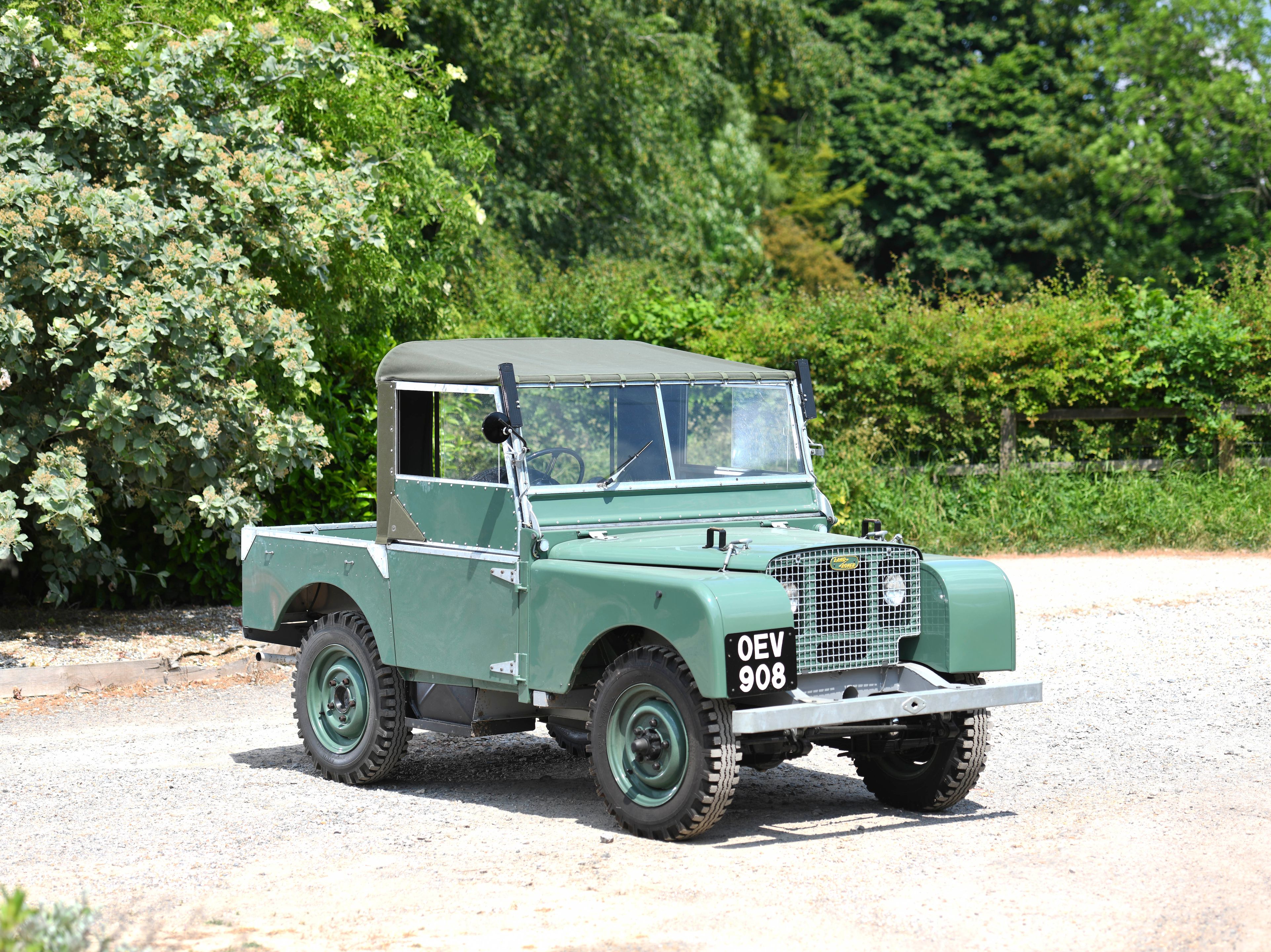 Bonhams Cars : 1948 Land Rover Series I 80" 4x4 Utility Chassis no ...