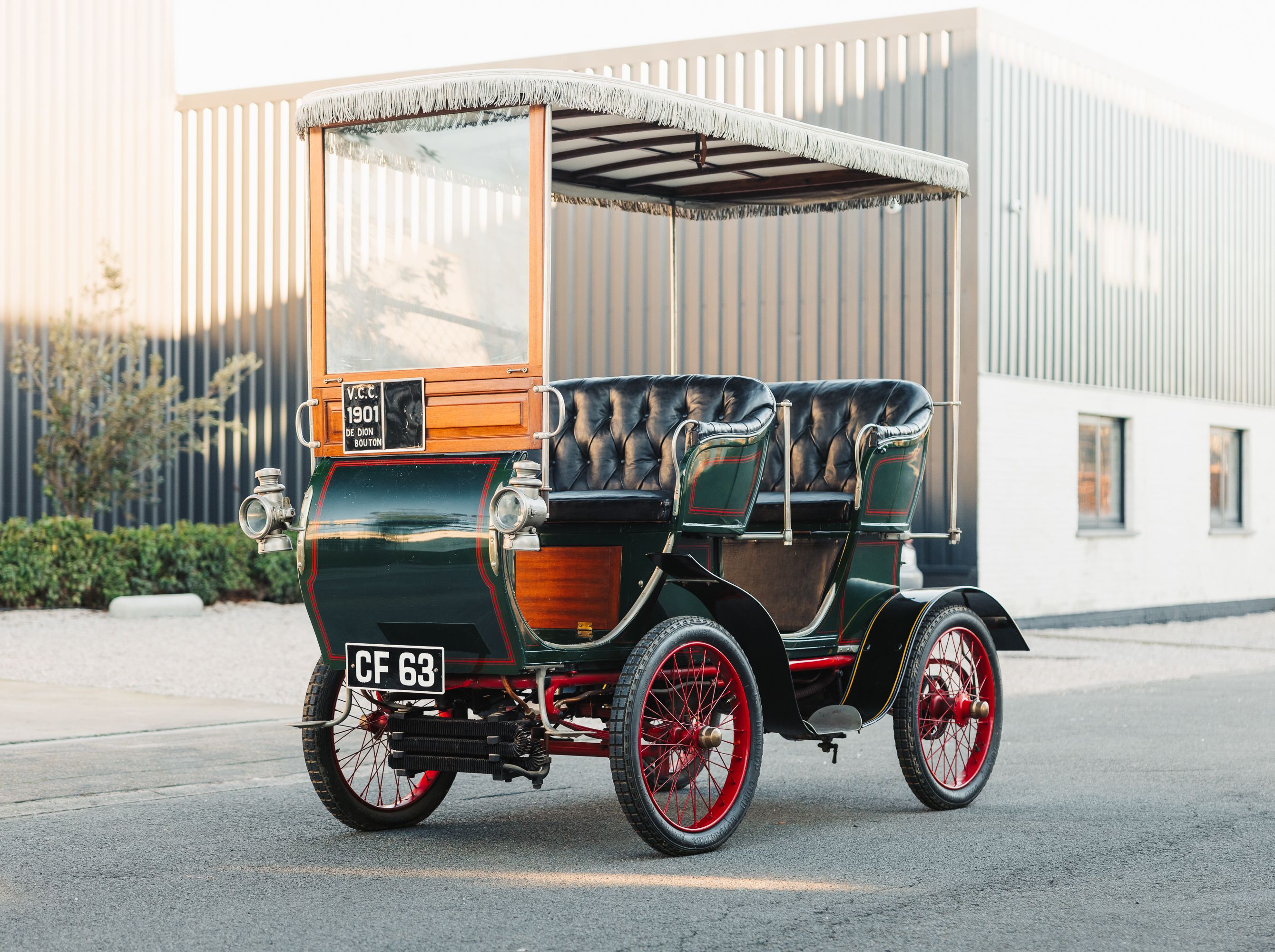 Bonhams Cars : 1901 De Dion Bouton 4½hp Type G Double Phaeton Chassis ...