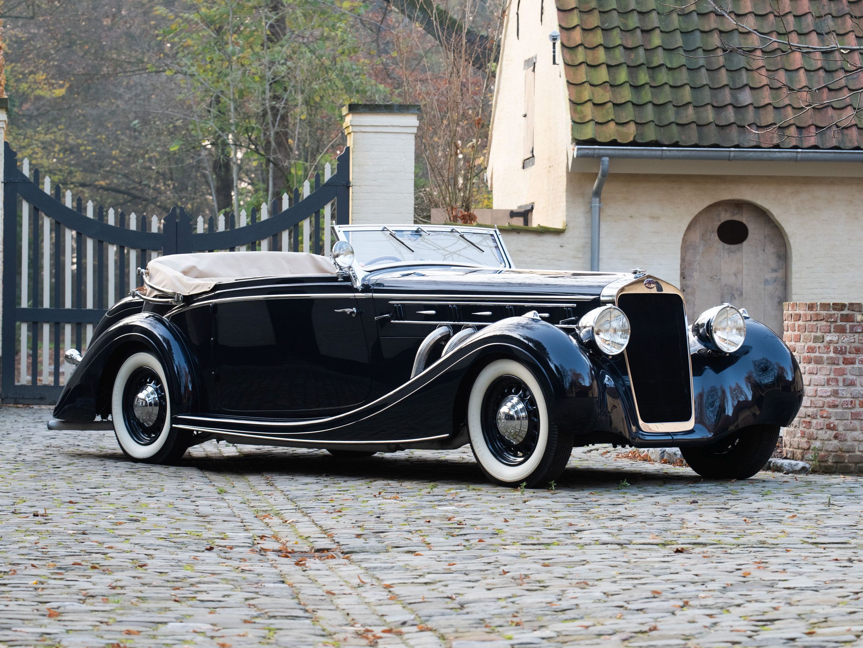 Bonhams Cars : 1937 Delage D8 120 Three Position Drophead Coupé Chassis ...