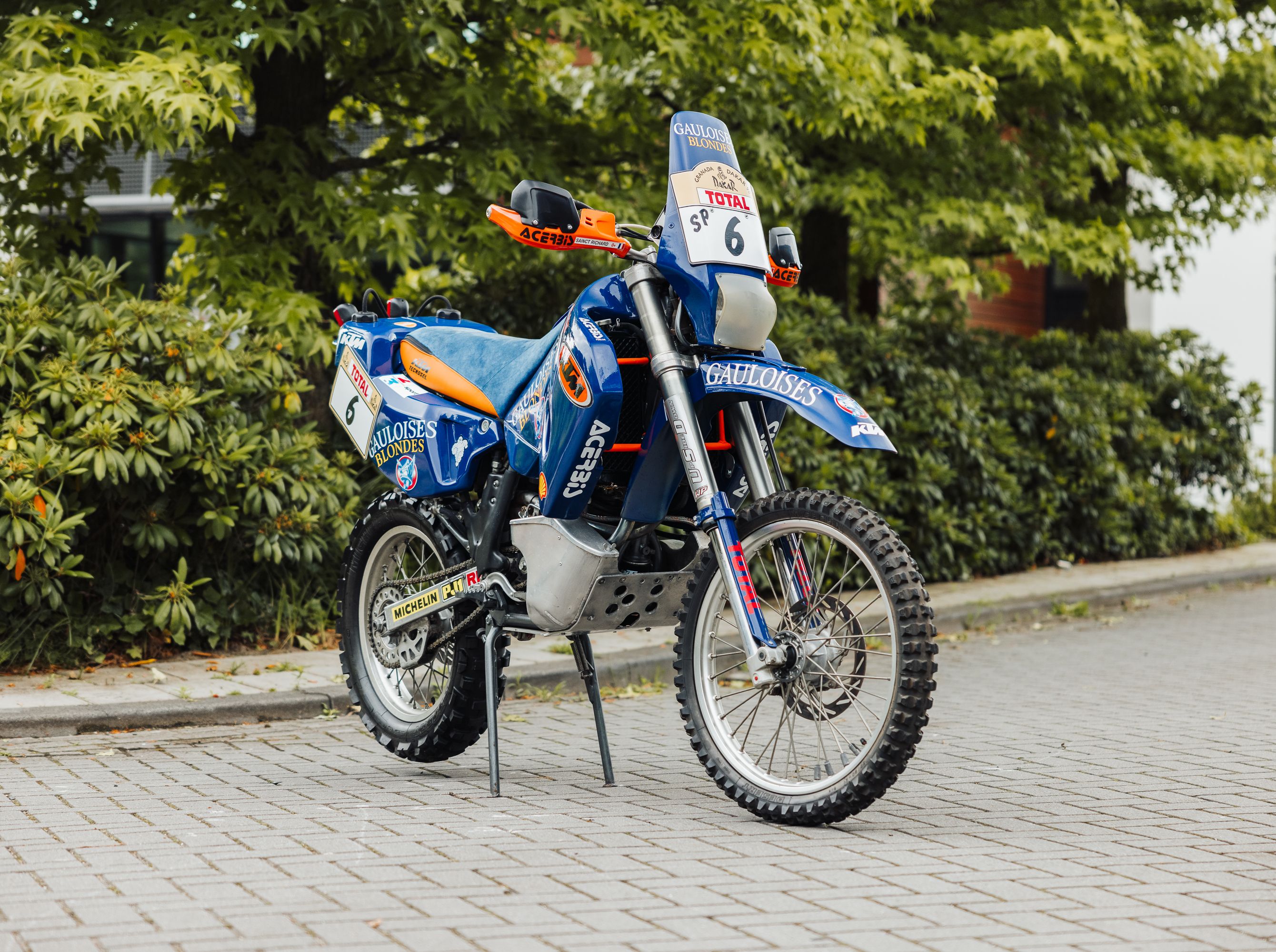 Bonhams Cars : c. 1996 KTM 640 Dakar Frame no. VBKGSL406SM703939 Engine ...