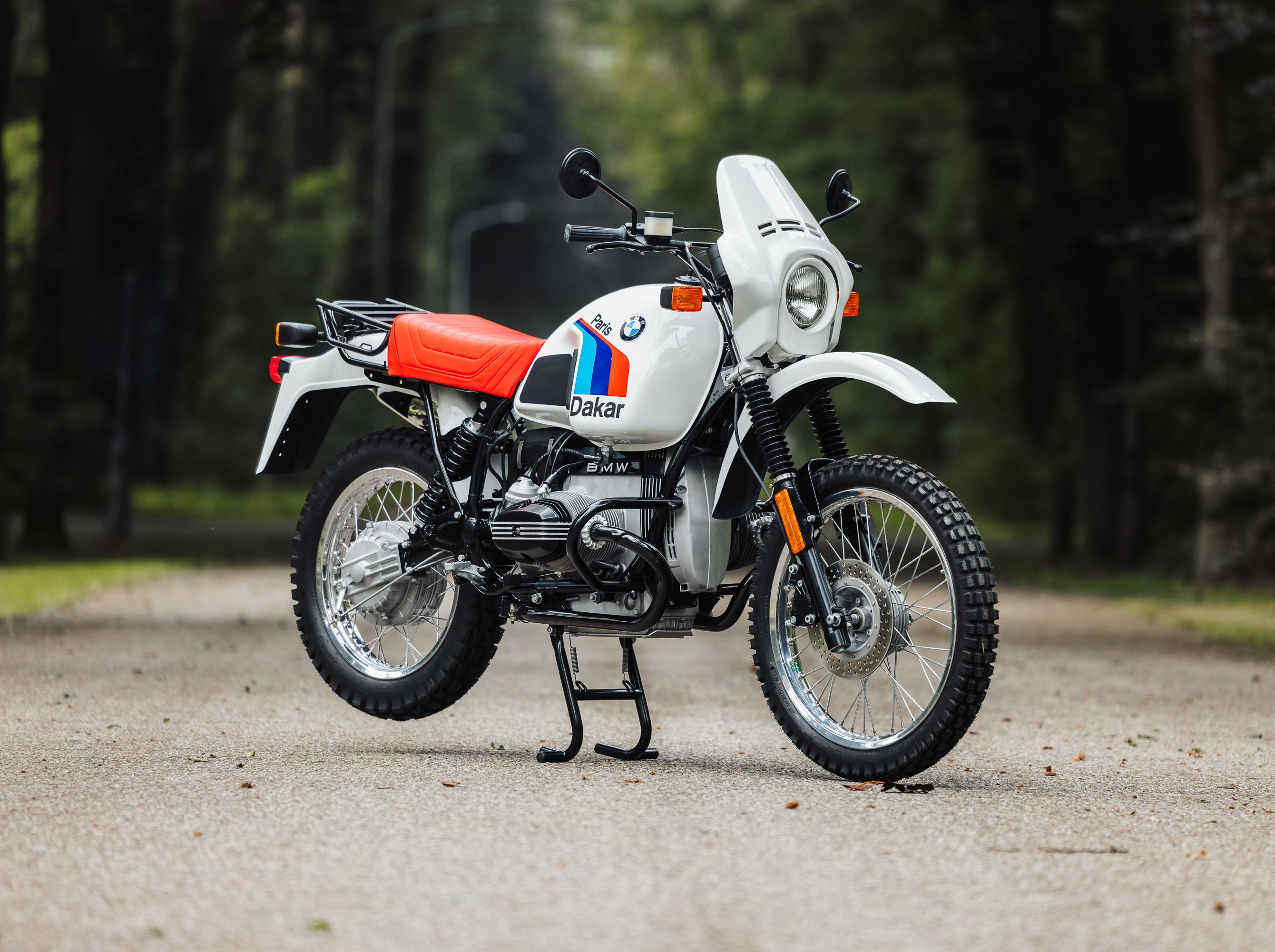 Bonhams Cars : Concours restored, 1987 BMW R80G/S Paris-Dakar Frame no ...