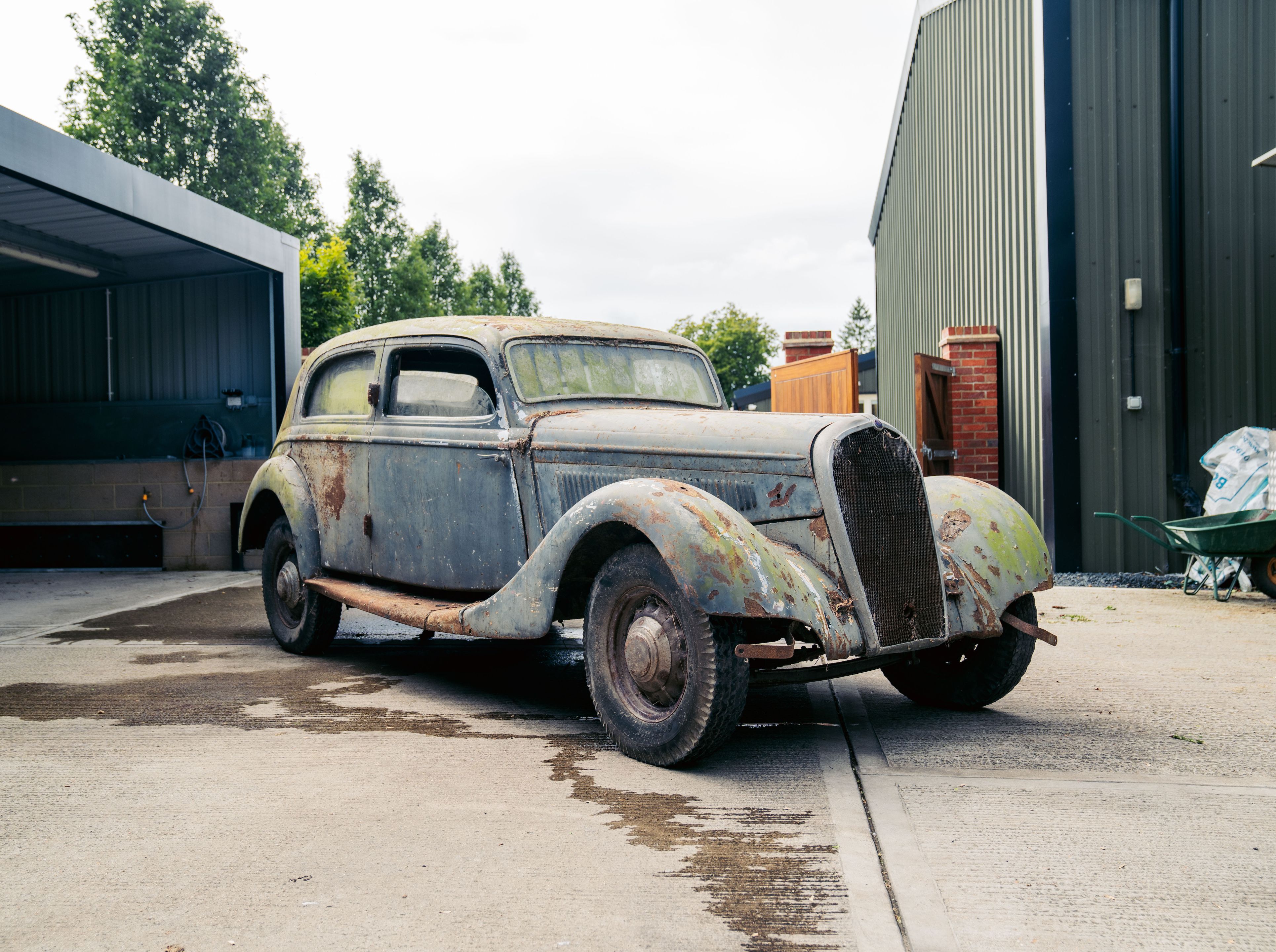 Bonhams Cars : c.1937 Hotchkiss 686 Project Chassis no. 62306