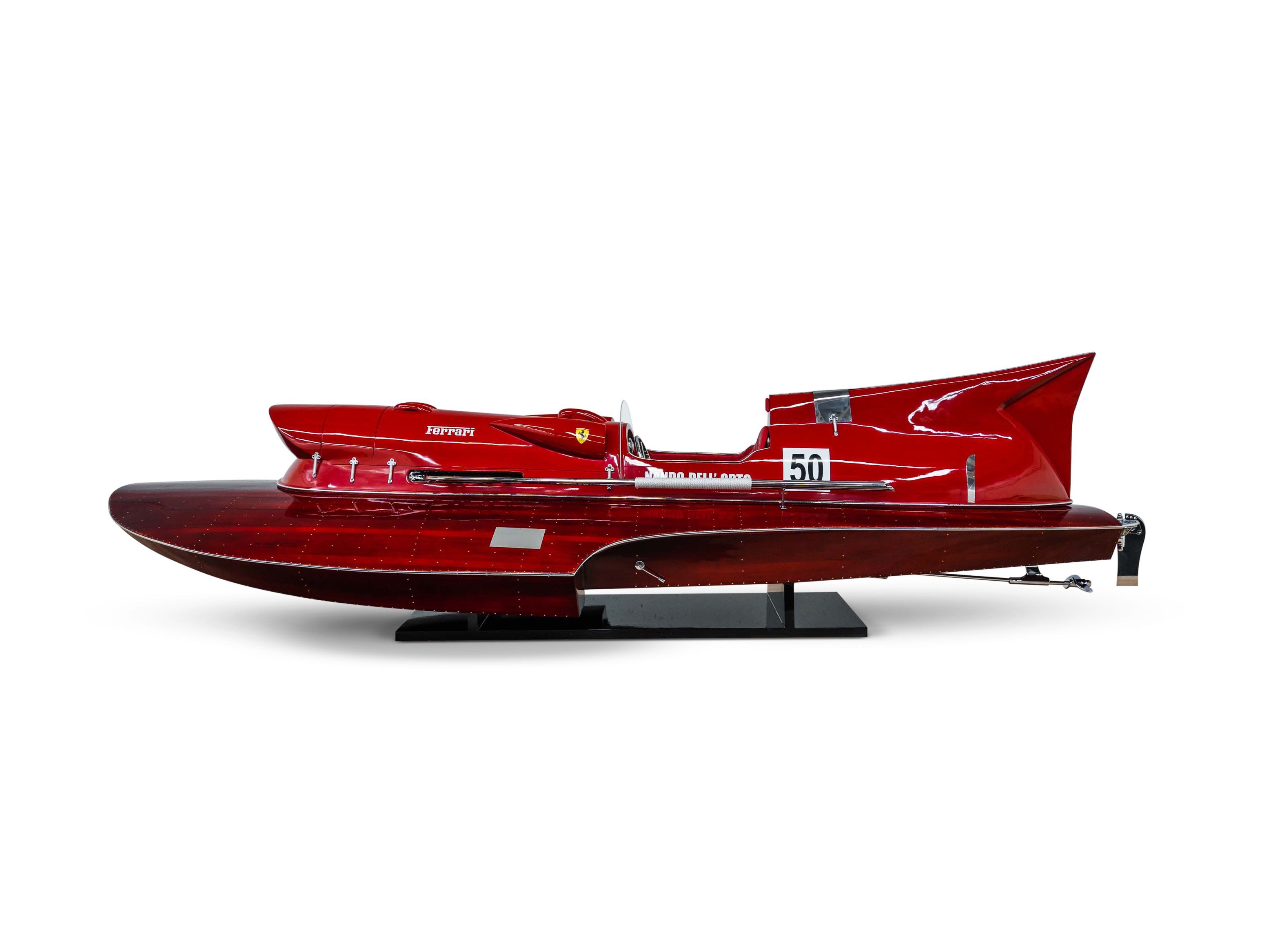 Bonhams Cars : Ferrari boat - Arno XI – Speed record holder since 1953