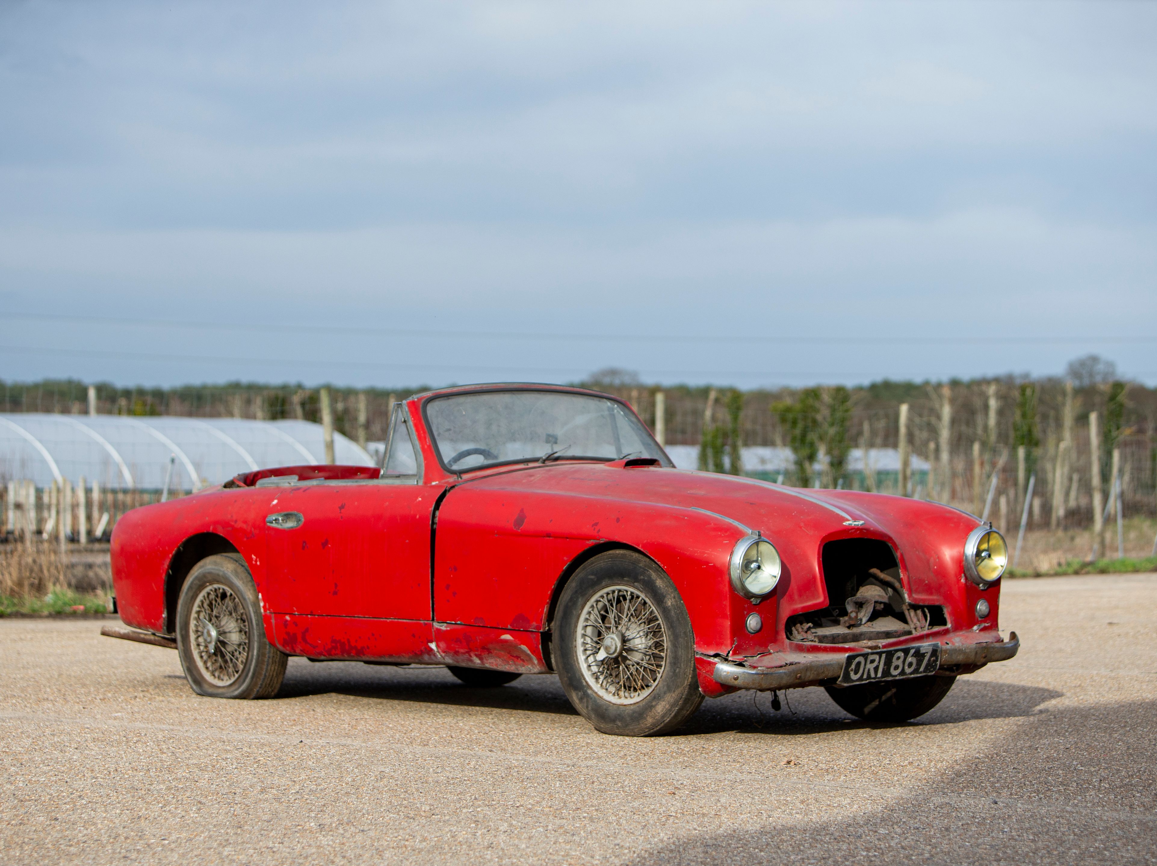 Bonhams Cars : 1955 Aston Martin DB2/4 3.0-Litre Drophead Coupé Project ...