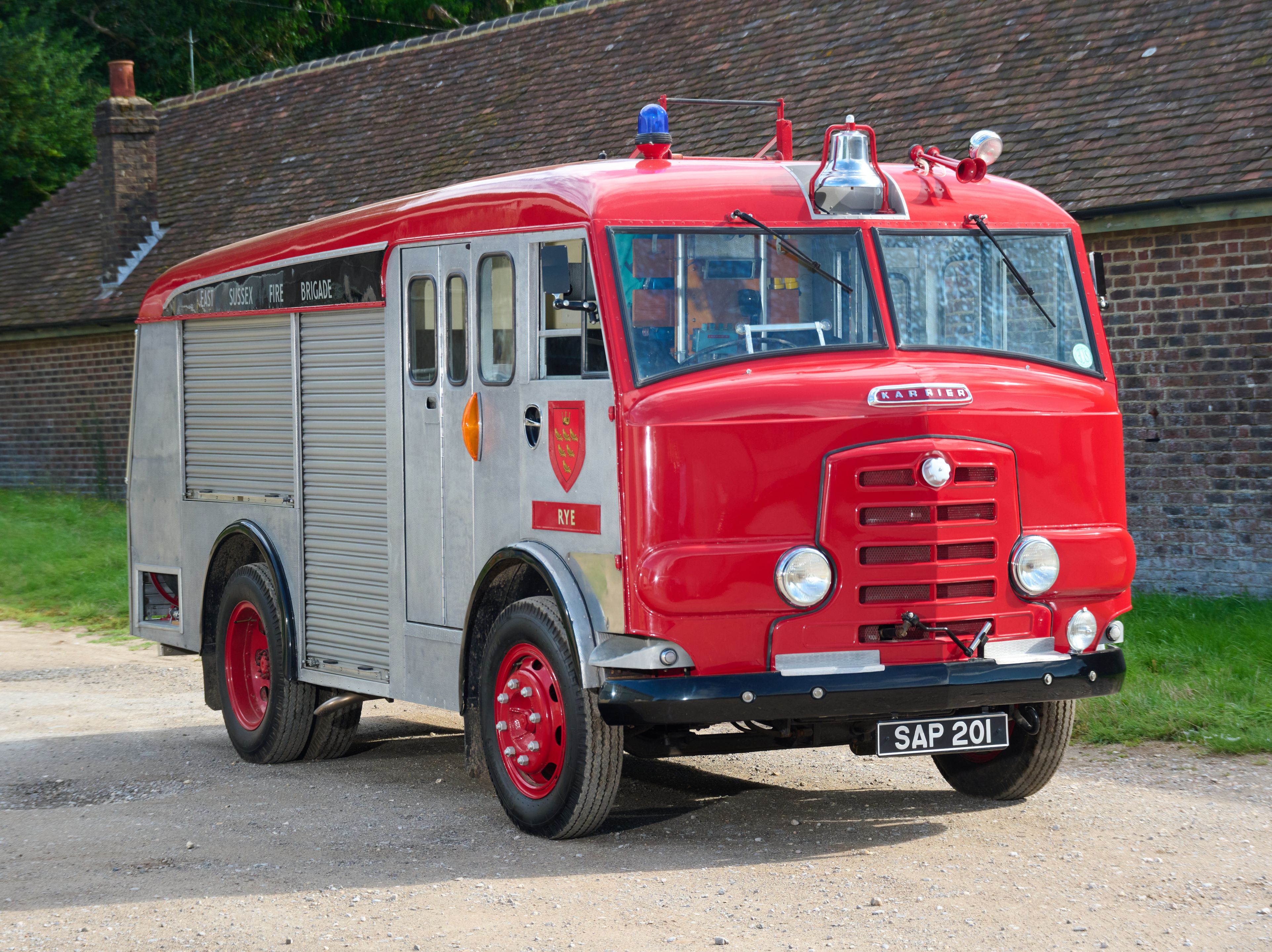 Bonhams Cars : 1960 Commer Karrier Gamecock Fire Tender Chassis no. ES ...