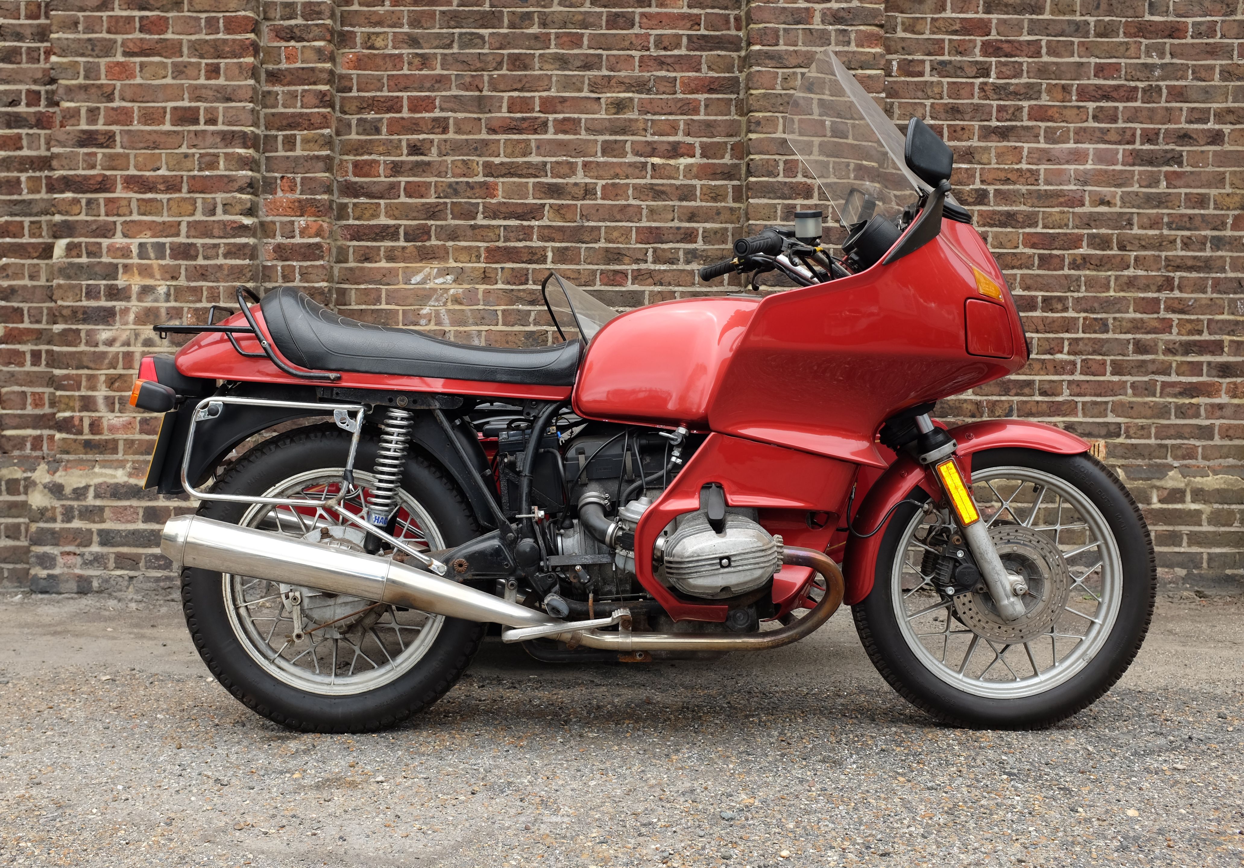 Bonhams Cars : 1982 BMW R80RT 797cc and Steib TR500 single seat sidecar ...