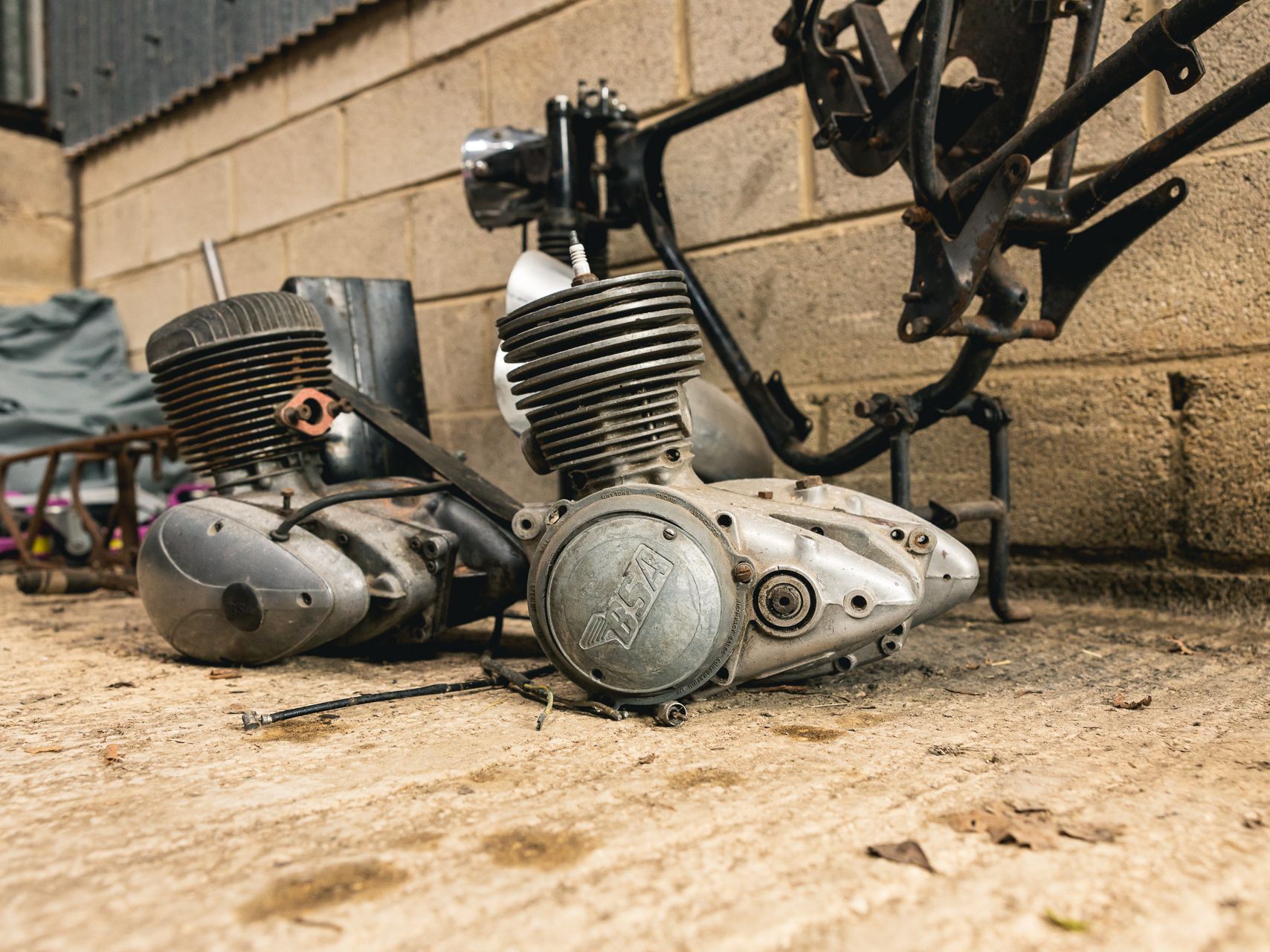 Bonhams Cars : A selection of Motorcycle spares,BSA and other
