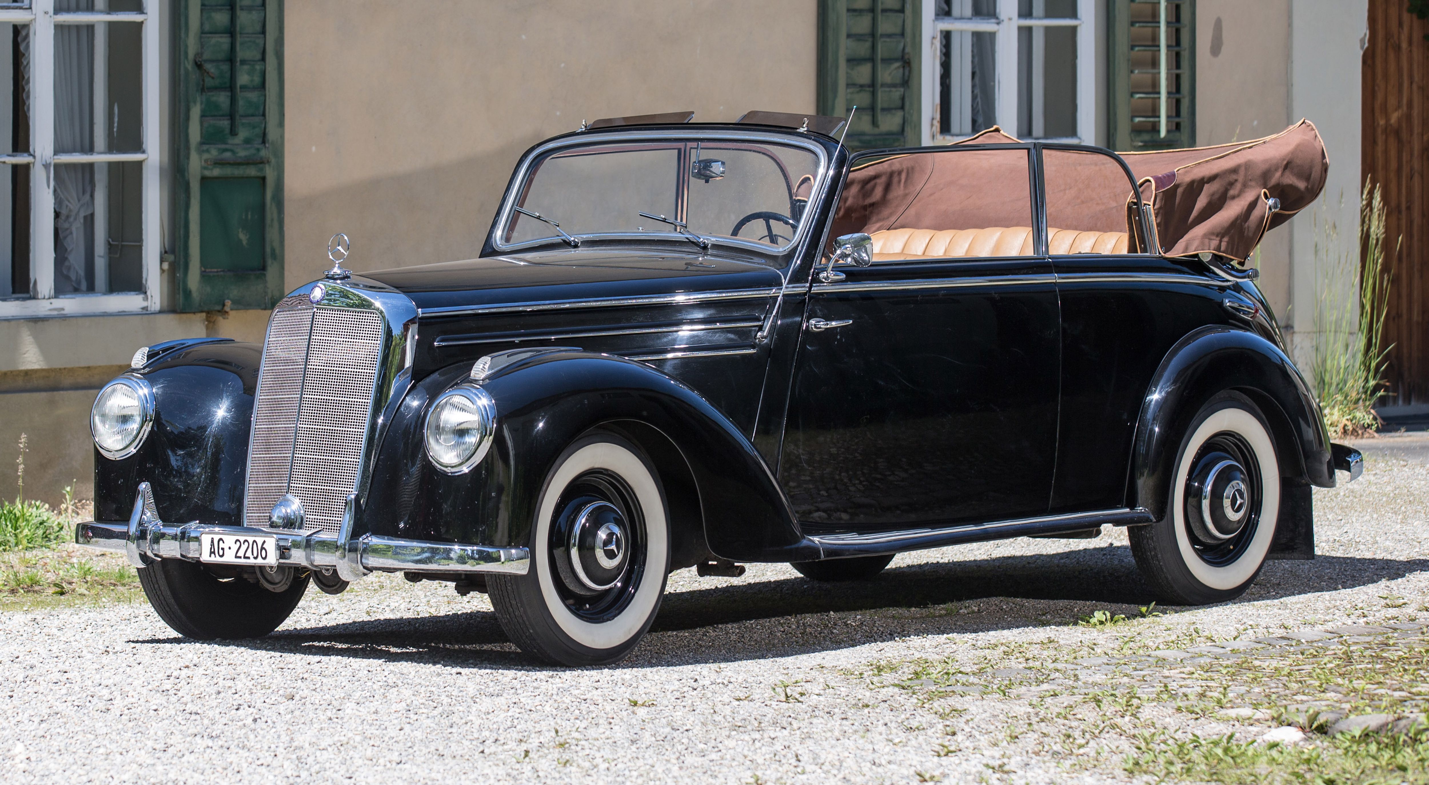 Bonhams Cars : 1952 Mercedes-Benz 220 Cabriolet B Chassis no. 187.013 ...