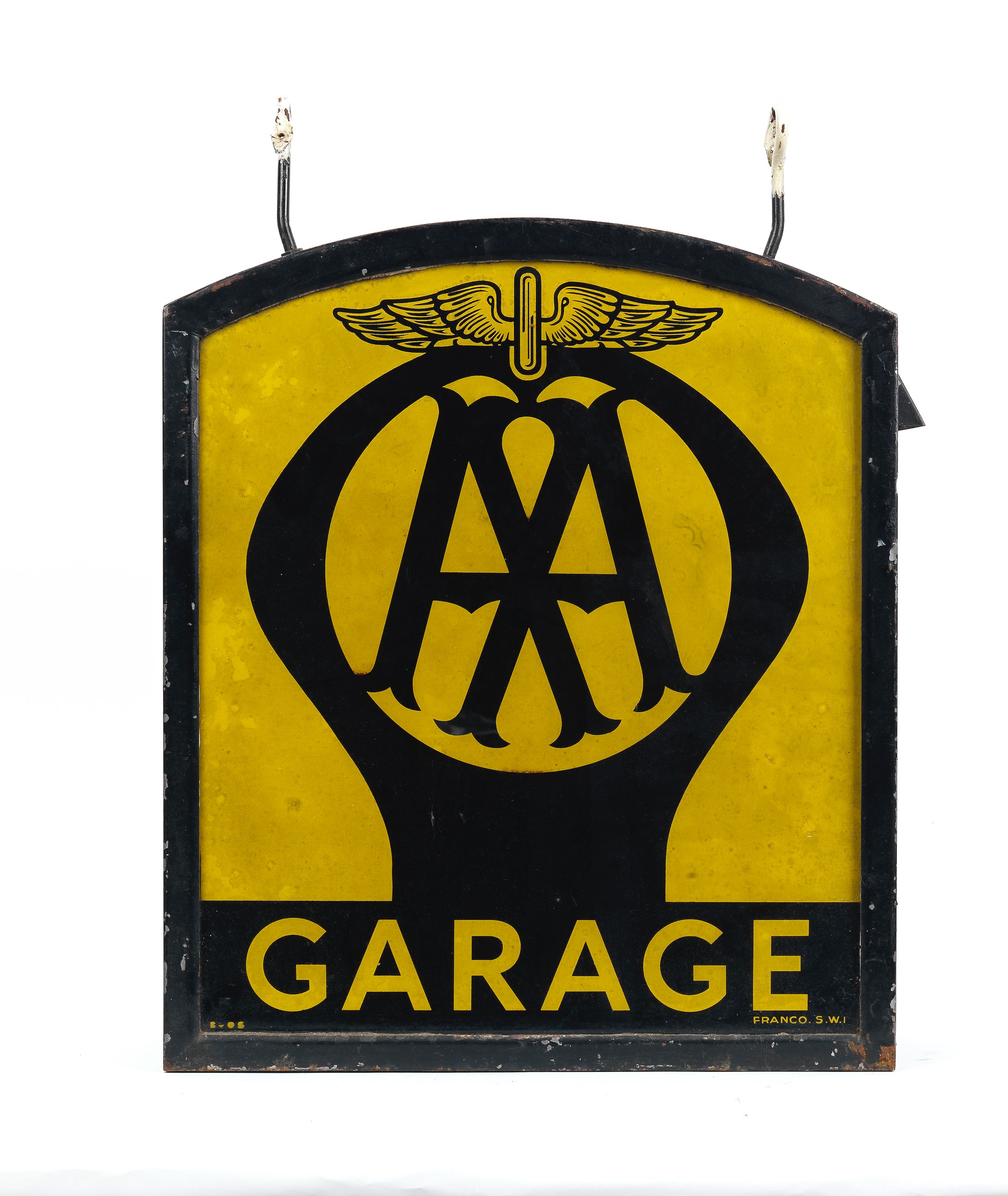 Bonhams Cars : An AA Garage illuminated hanging sign by Franco Signs ...
