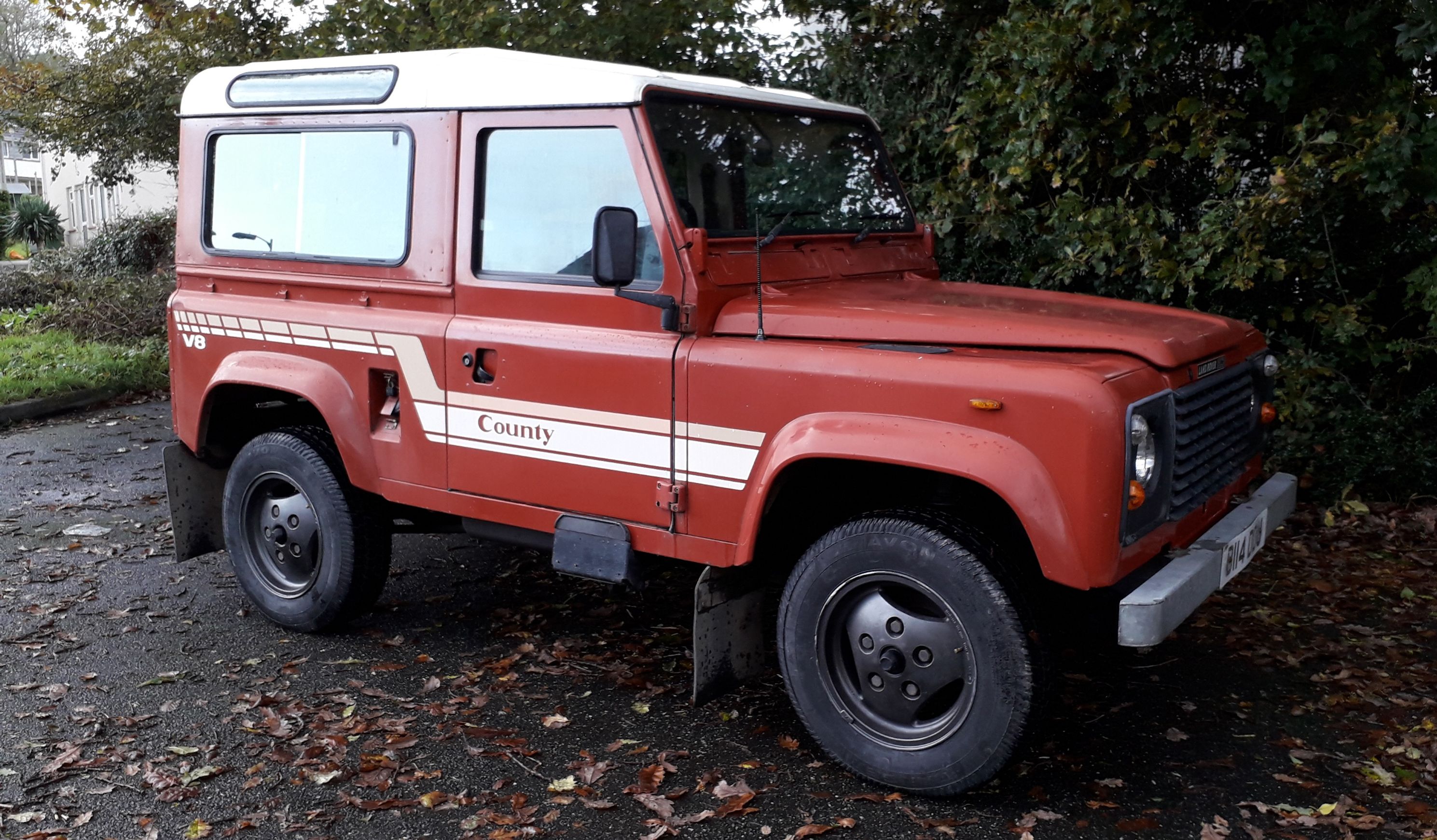 Bonhams Cars : 1987 Land Rover 90 Defender V8 Chassis no. SALLDVBV7AA249881