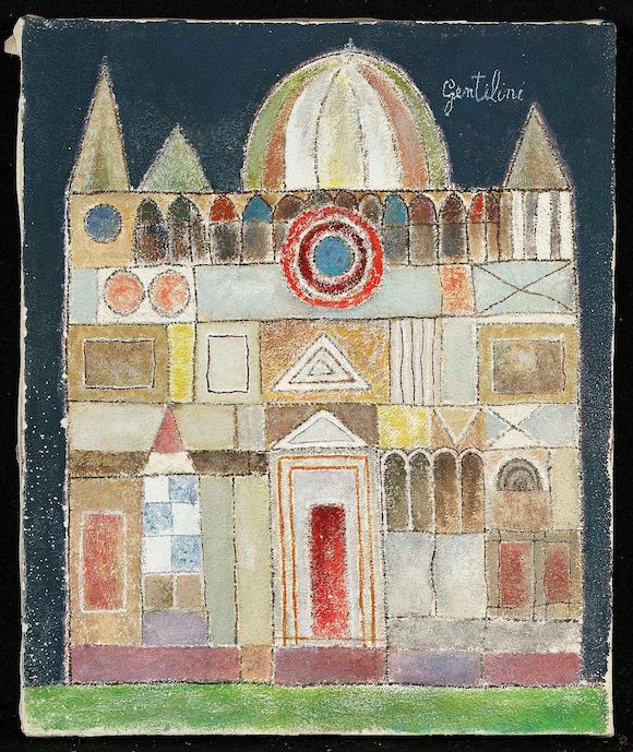 Bonhams : Franco Gentilini (Italian, 1909-1981) La Cattedrale