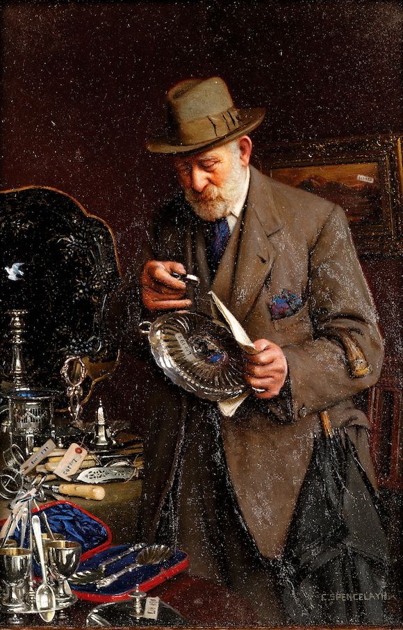 Bonhams : Charles Spencelayh, RMS, HRBSA (British 1865-1958) Early ...