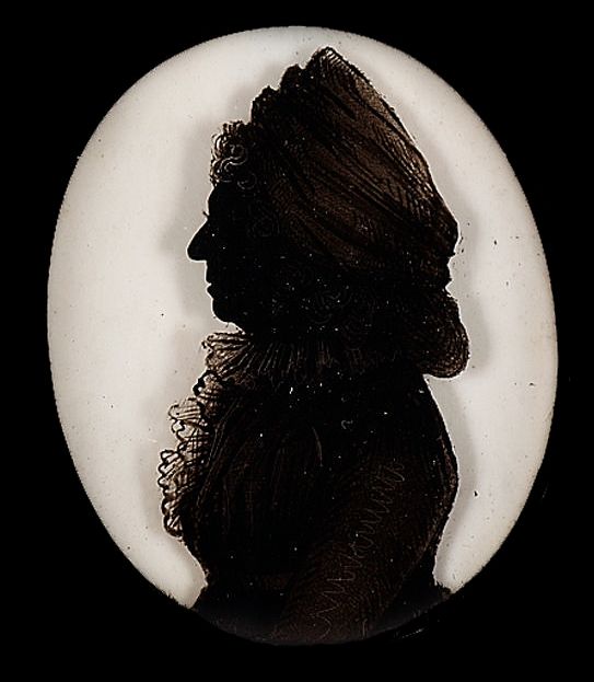 Bonhams : Mrs. Isabella Beetham (British, c.1753-1825) : A silhouette ...