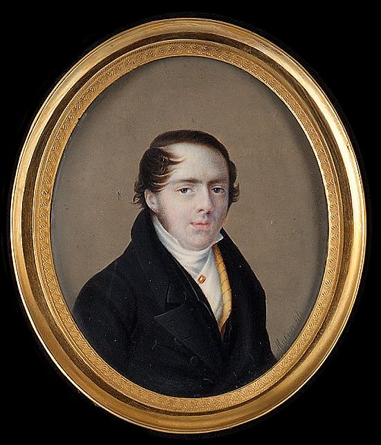 Bonhams : Etienne Ferdinand Mulnier (French, 1783-1854) A Gentleman ...