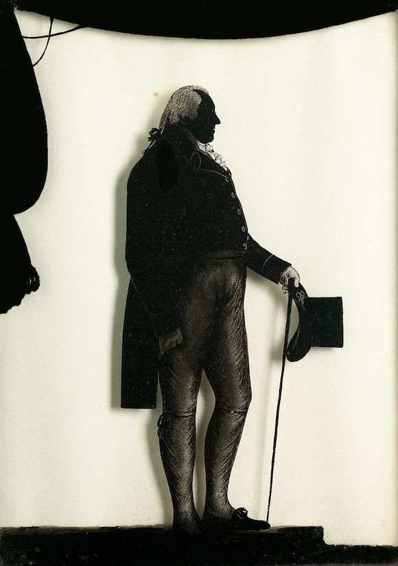 Bonhams : William Hamlet the elder (British, 1779-1815) : A silhouette ...