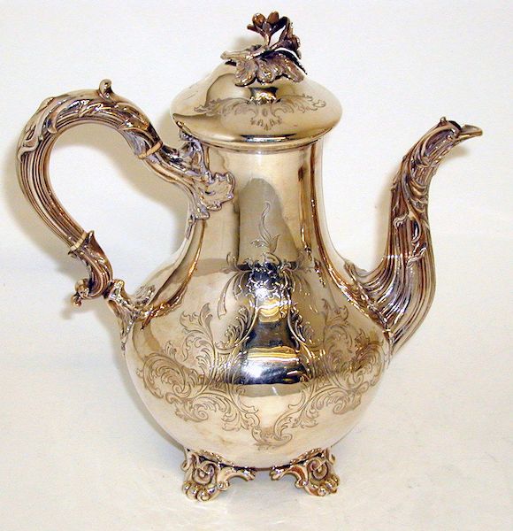 Bonhams : An early Victorian coffee pot,