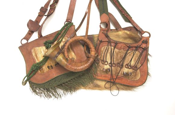 Bonhams : Four German Hunting Bags Late 19th/Early 20th Century
