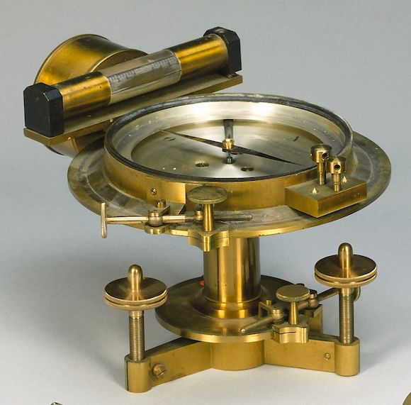 Bonhams : A brass Cambridge instruments brass reflecting galvanometer ...