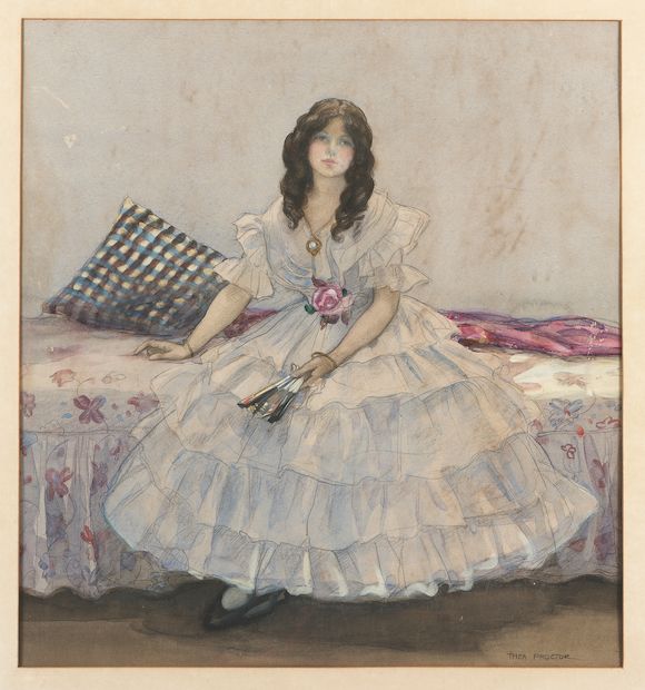 Bonhams : Althea Mary Proctor (Australian, 1879-1966) Portrait of a ...