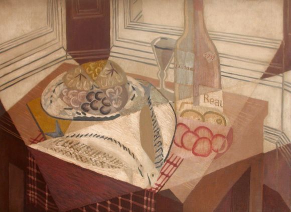 Bonhams : Edith Rimmington (British, 20th Century) Still Life with Fish ...