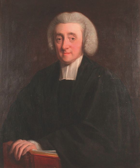 Bonhams : English School, 18th Century, Portrait, half length, of a ...