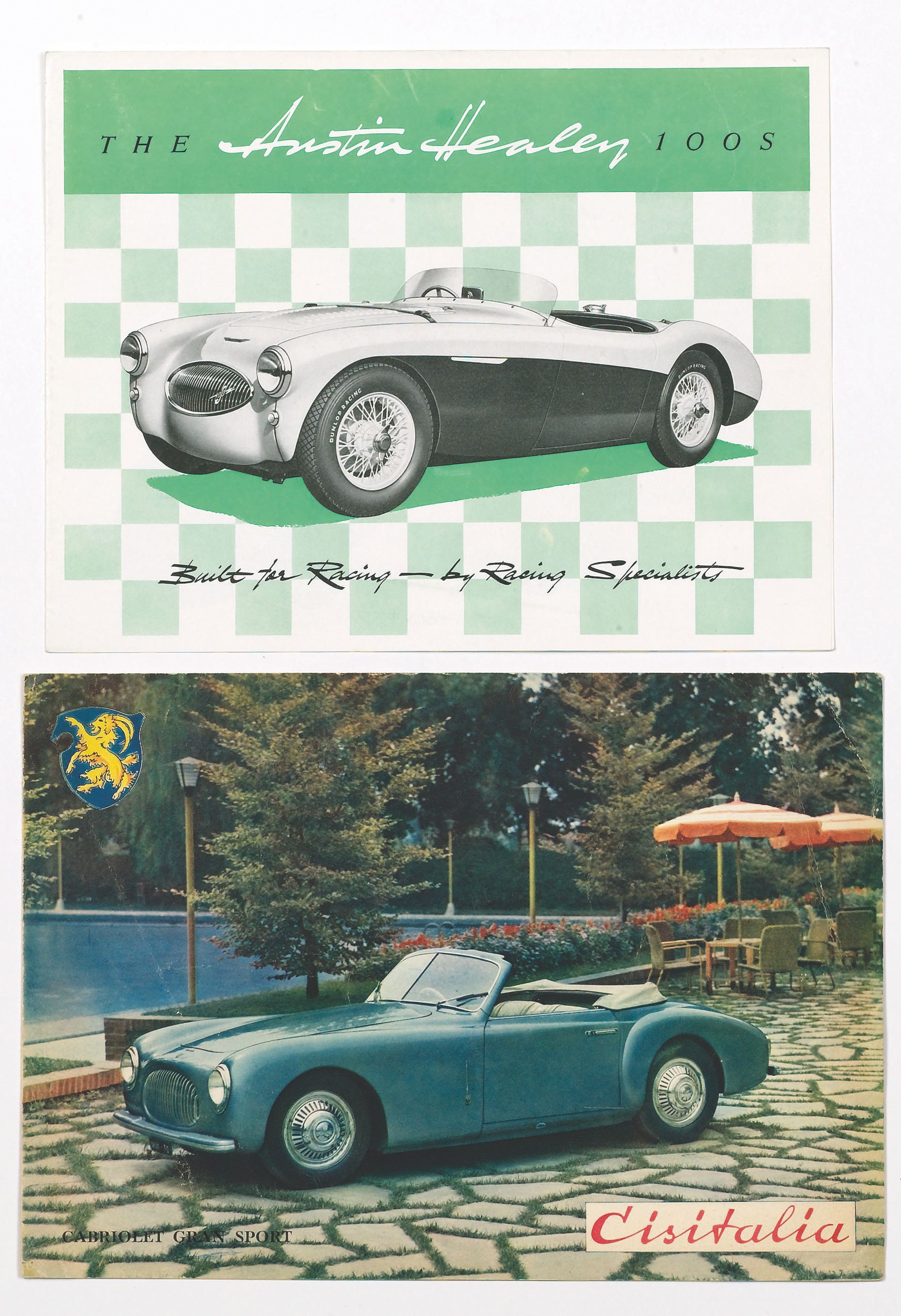 Bonhams Cars : An Austin Healey 100S sales brochure,