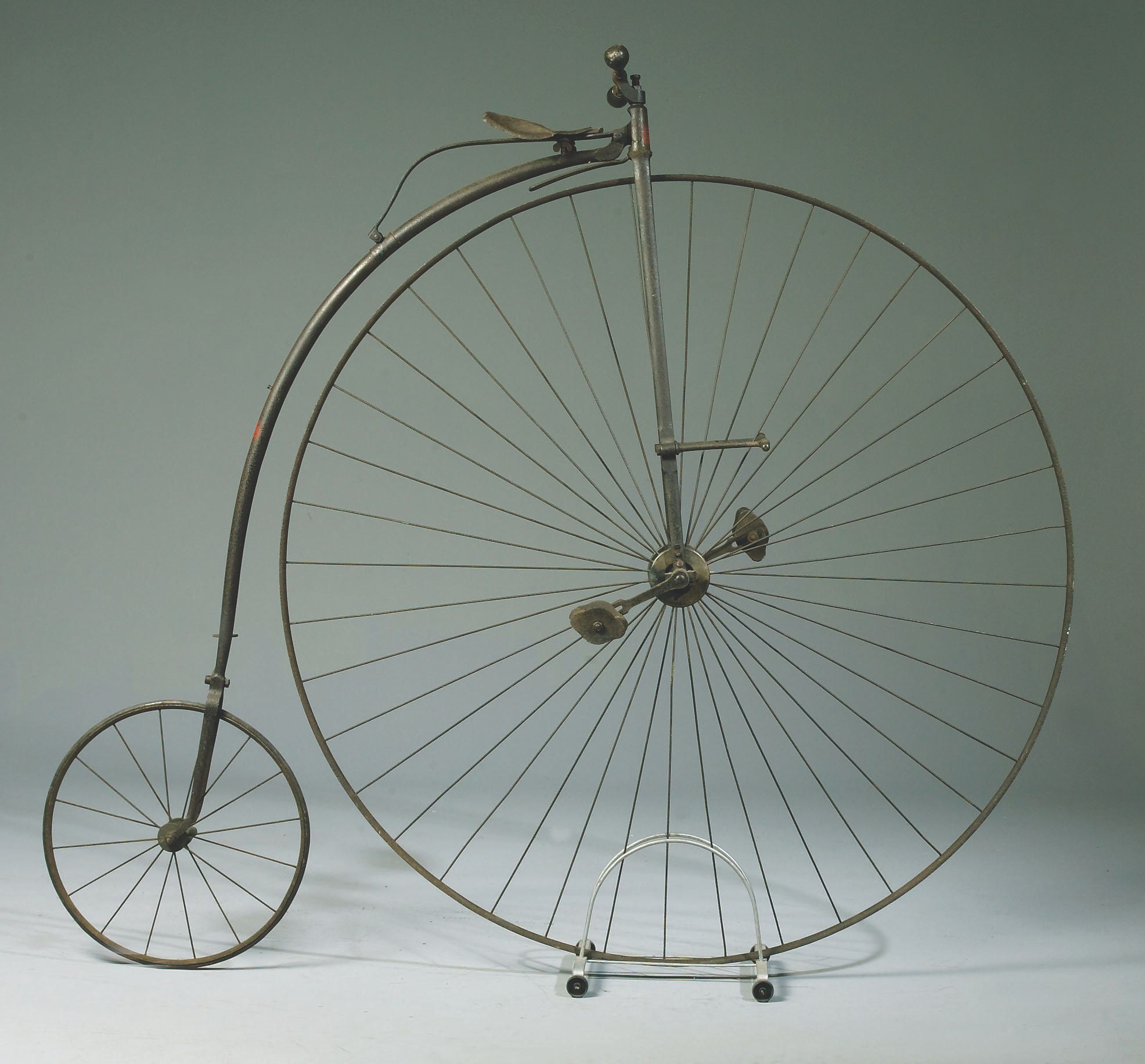 Bonhams Cars : A 54 inch Ordinary bicycle, circa 1876, discovered in ...
